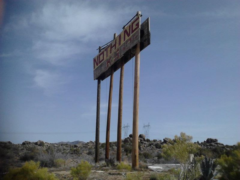 Ghost Town Tuesday; Nothing, AZ (US Route 93)