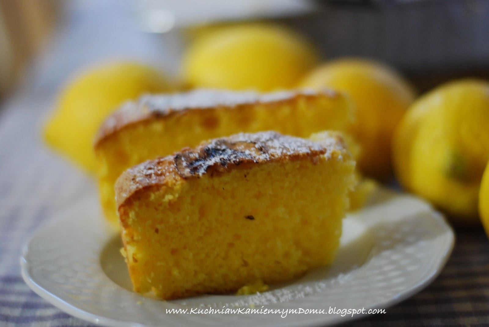 KUCHNIA W KAMIENNYM DOMU: Ciasto cytrynowe z mascarpone