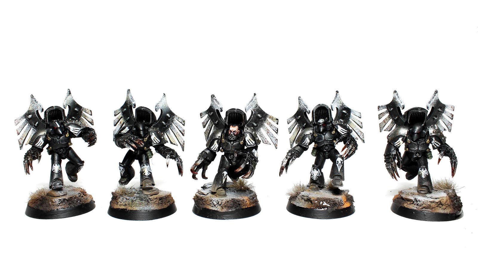 Showcase: Horus Heresy Raven Guard Dark Fury Assault Squad - Tale of ...