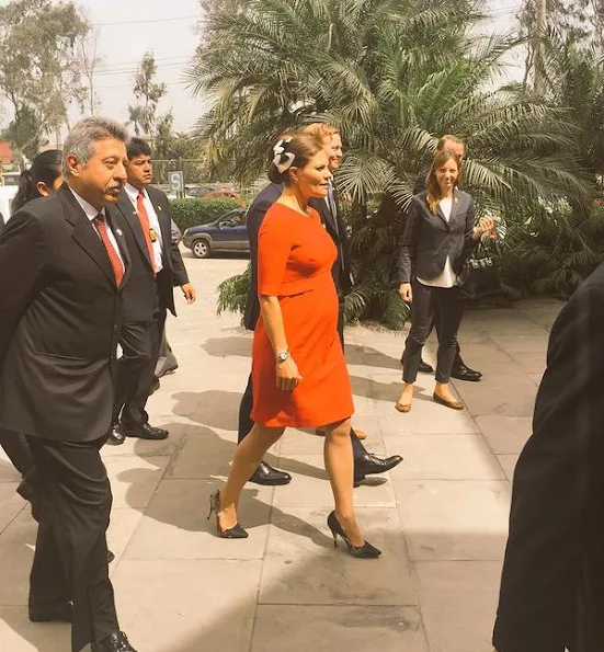 Princess Victoria and Prince Daniel Visit Peru - 1st Day