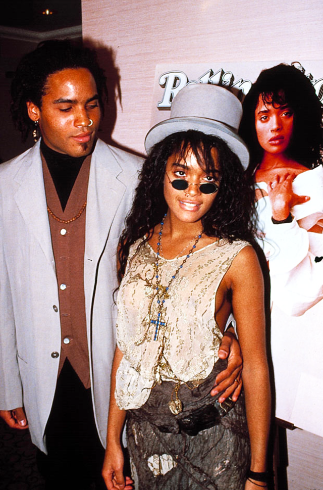 Beautiful Photos of Lisa Bonet and Her Husband Lenny Kravitz During ...