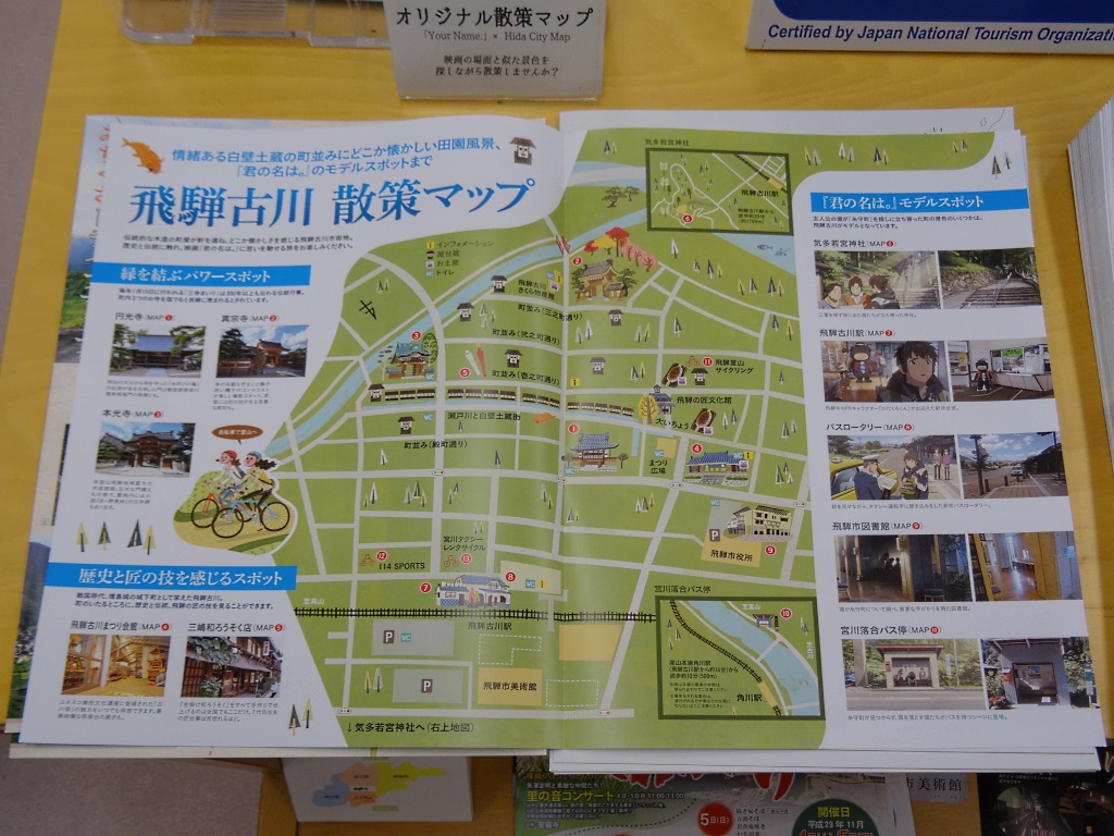 MikeHattsu Anime Journeys: Your Name - Other Hida Furukawa Locations