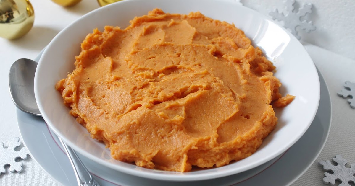 Puré de boniato ~ Con sabor a huerto