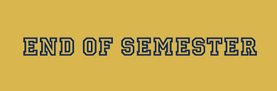 Mrs. Conley's Blog: End of 1st Semester Deadlines