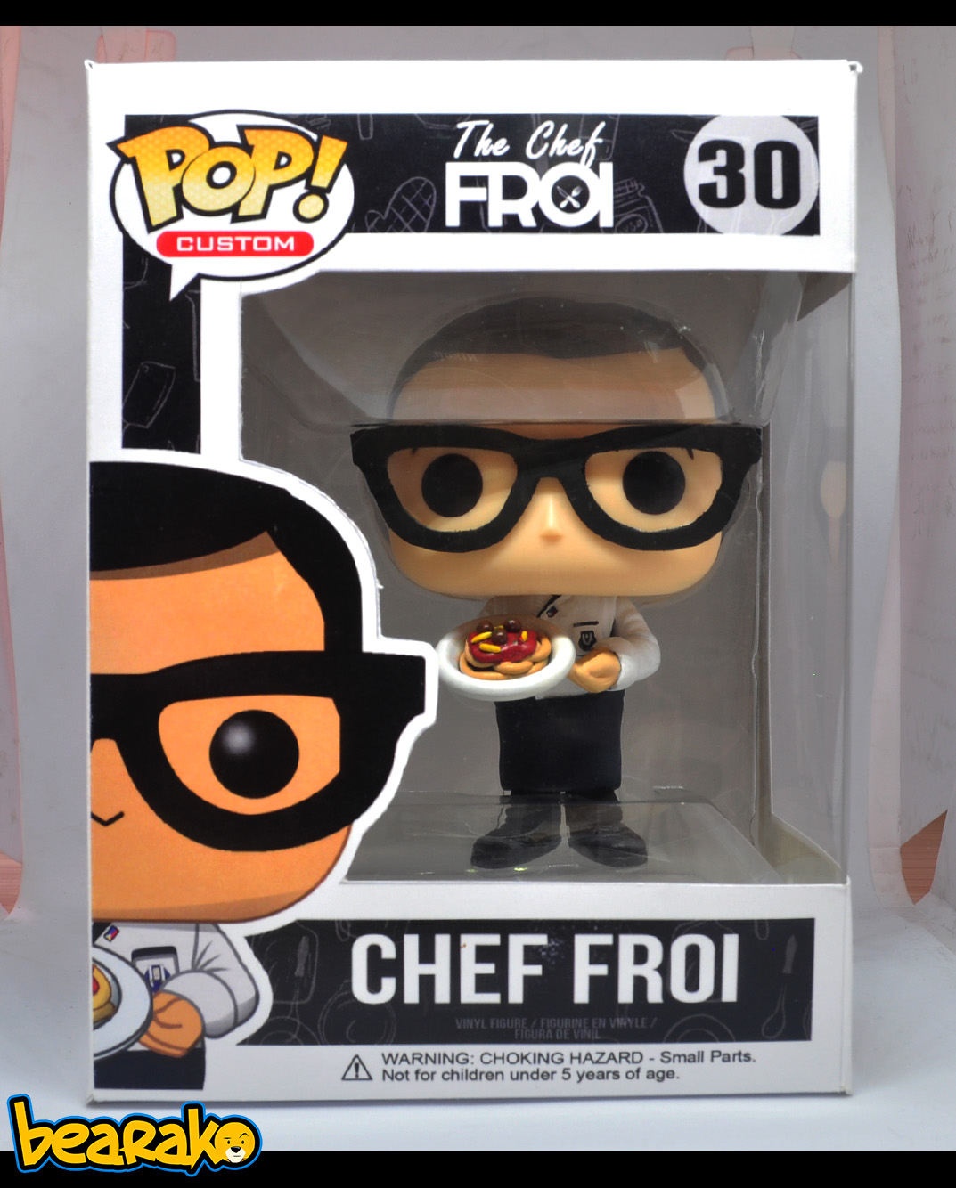 Bearako's Corner: TOY CUSTOM: Personalized Funko Pop! | Chef Froi