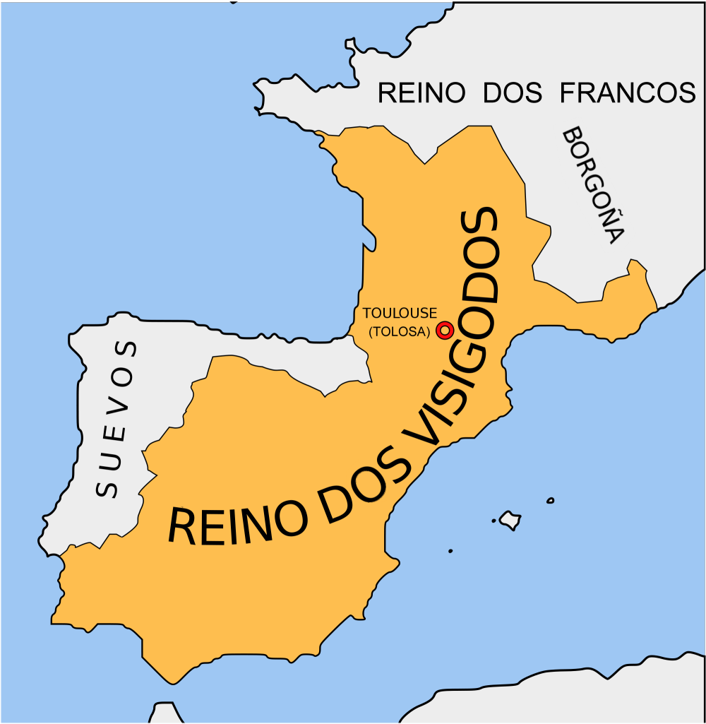 sociales y lengua: Los visigodos