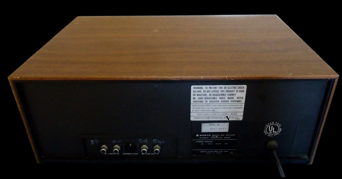 stereonomono - audio Hi Fi Compendium - 14 years on-line: Sanyo RD-5350 ...