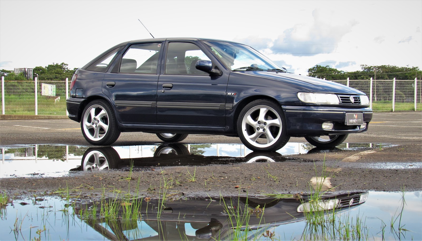 A sensação de guiar o Volkswagen Pointer GTi 1996!