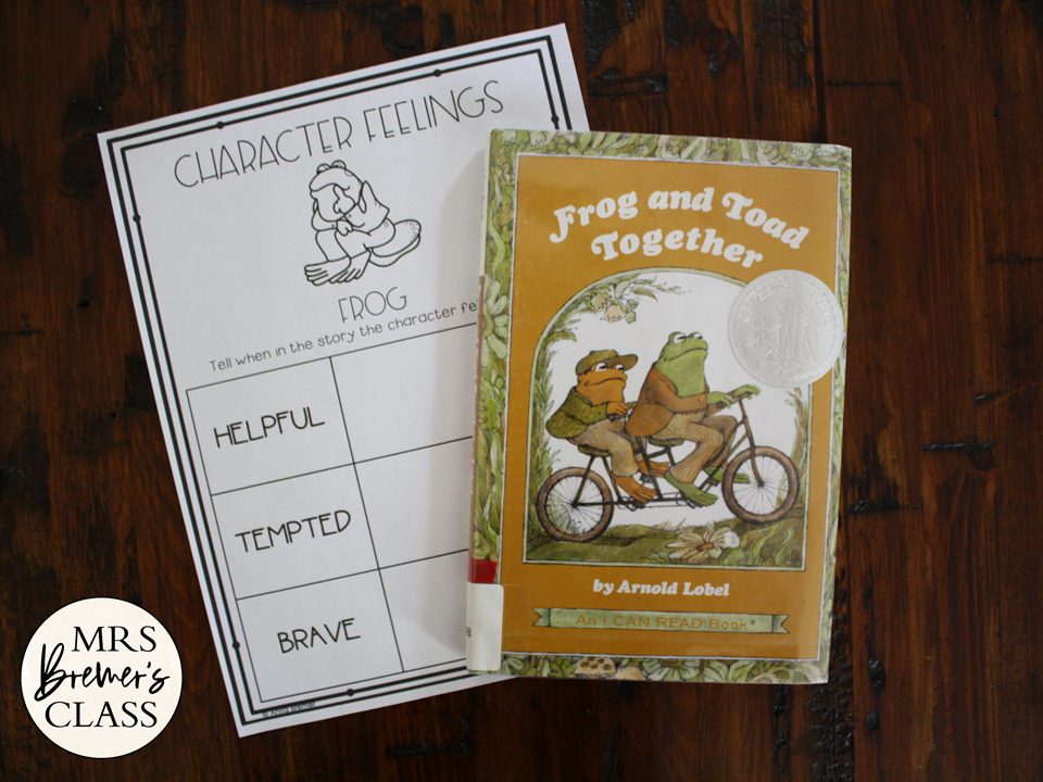 Frog and Toad Together | Book Study Activities | Mrs. Bremer's Class