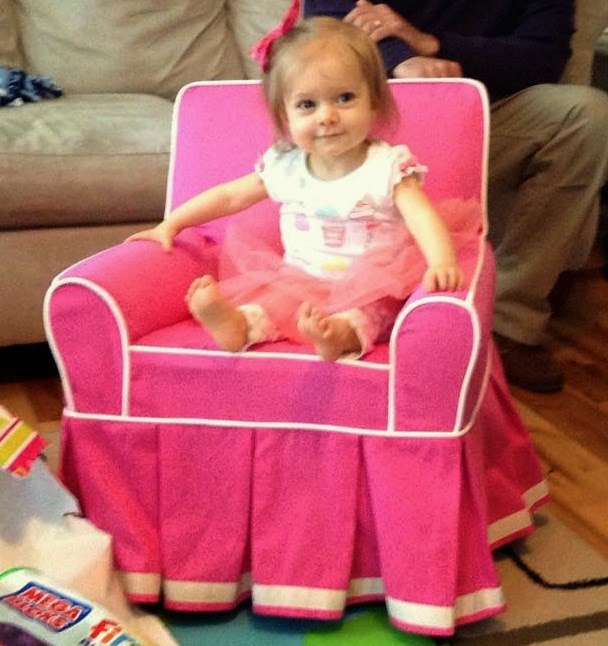 Pam Morris Sews: Girly Makeover for a Child's Chair