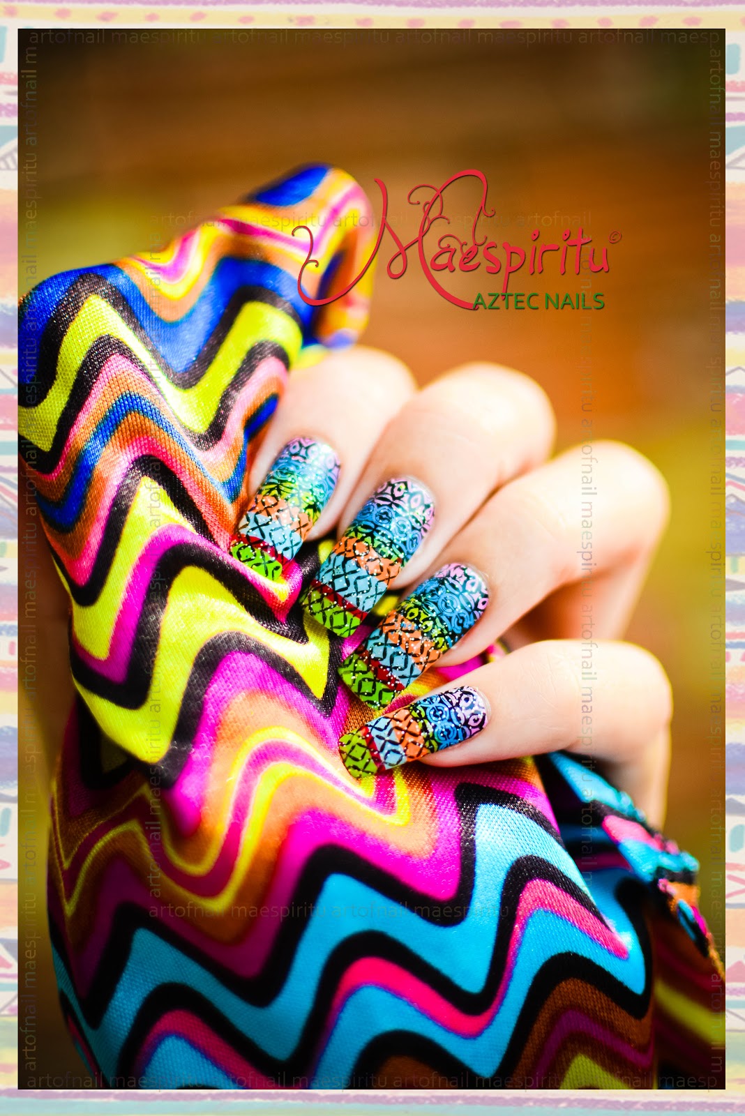 ART OF NAIL: AZTEC NAILS