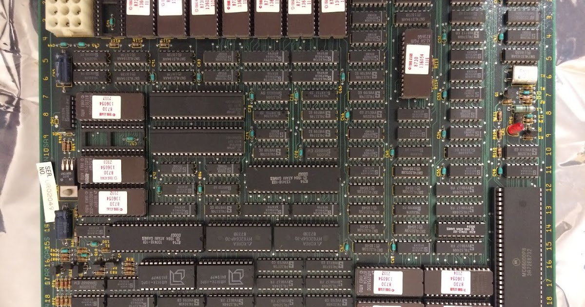 Arcade PCB Fever: Xybots by Atari