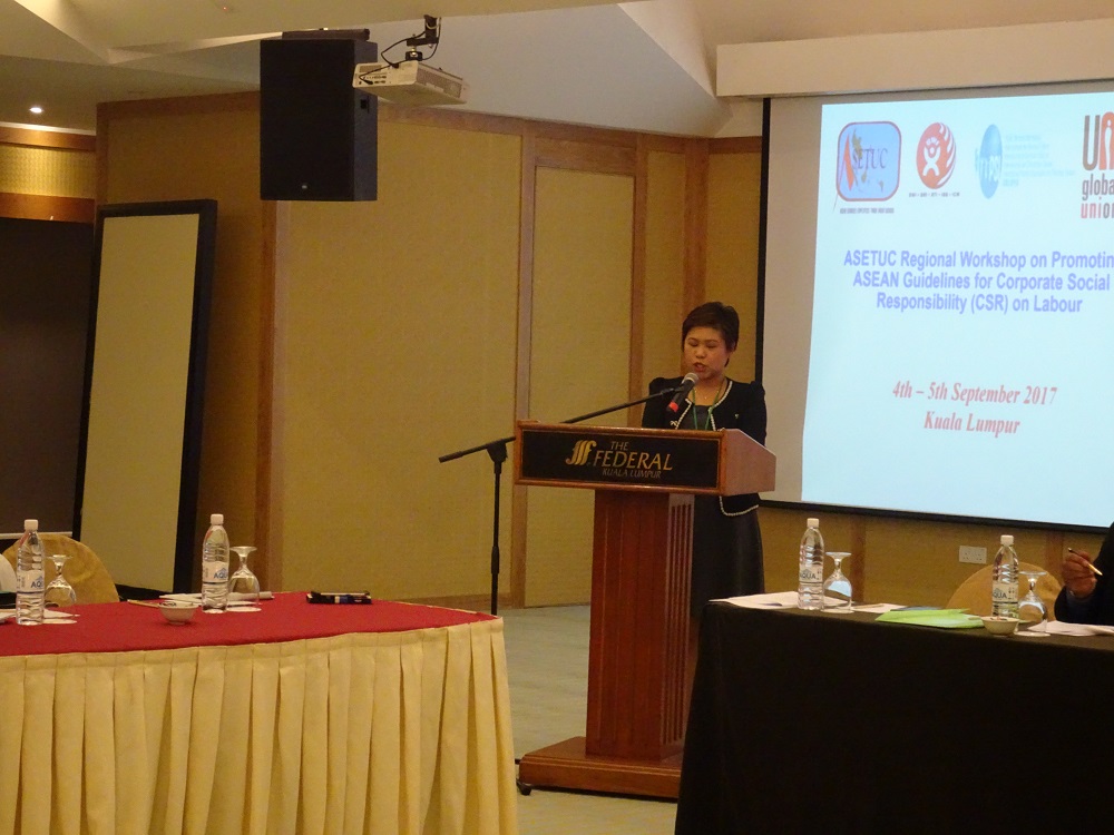 UNI MALAYSIA LABOUR CENTRE: ASETUC Regional Workshop on Promoting ASEAN ... UNI MALAYSIA LABOUR CENTRE: ASETUC Regional Workshop on Promoting ASEAN ...