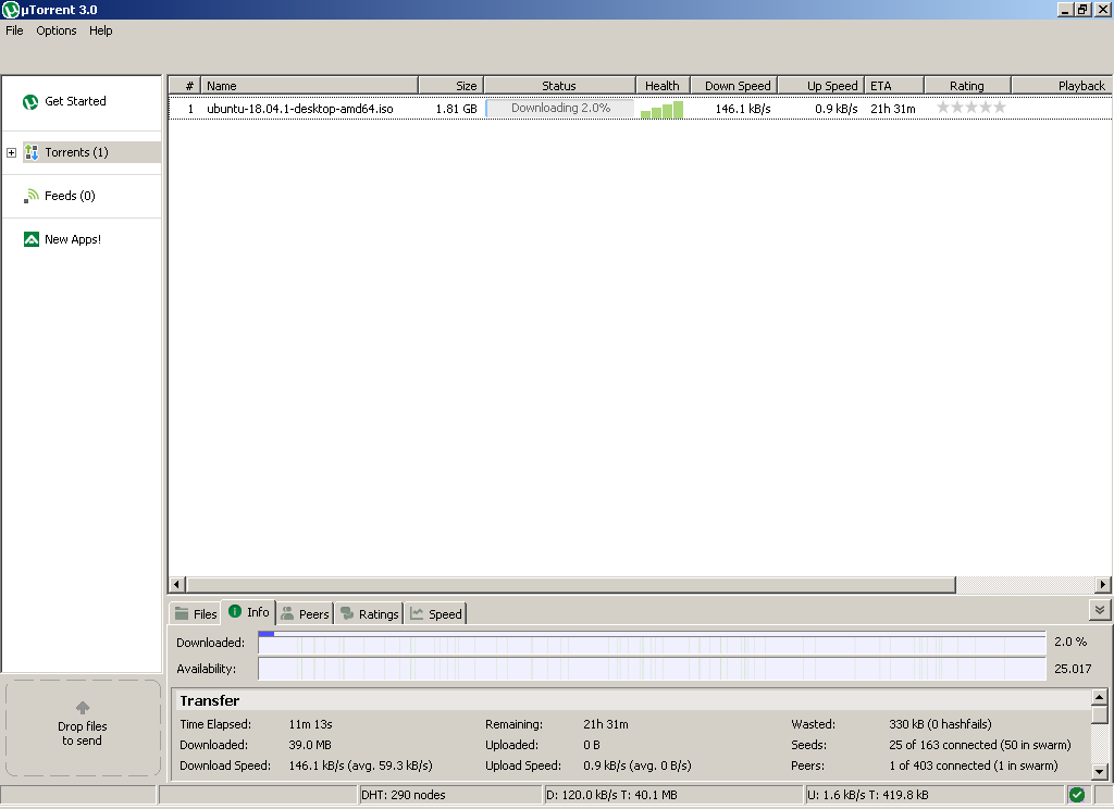 uTorrent for Legacy Windows | Operating System Revival