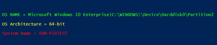 The Magic Of Automation in IT.: How to Get windows Operating System ...