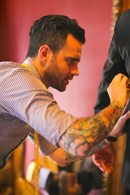 Street Gazing: The art of tailoring... Aaron Pierce of Commonwealth Proper.