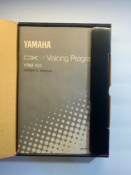 MATRIXSYNTH: Yamaha YRM-103 & YRM-104 DX7 MSX ROM Cartridges