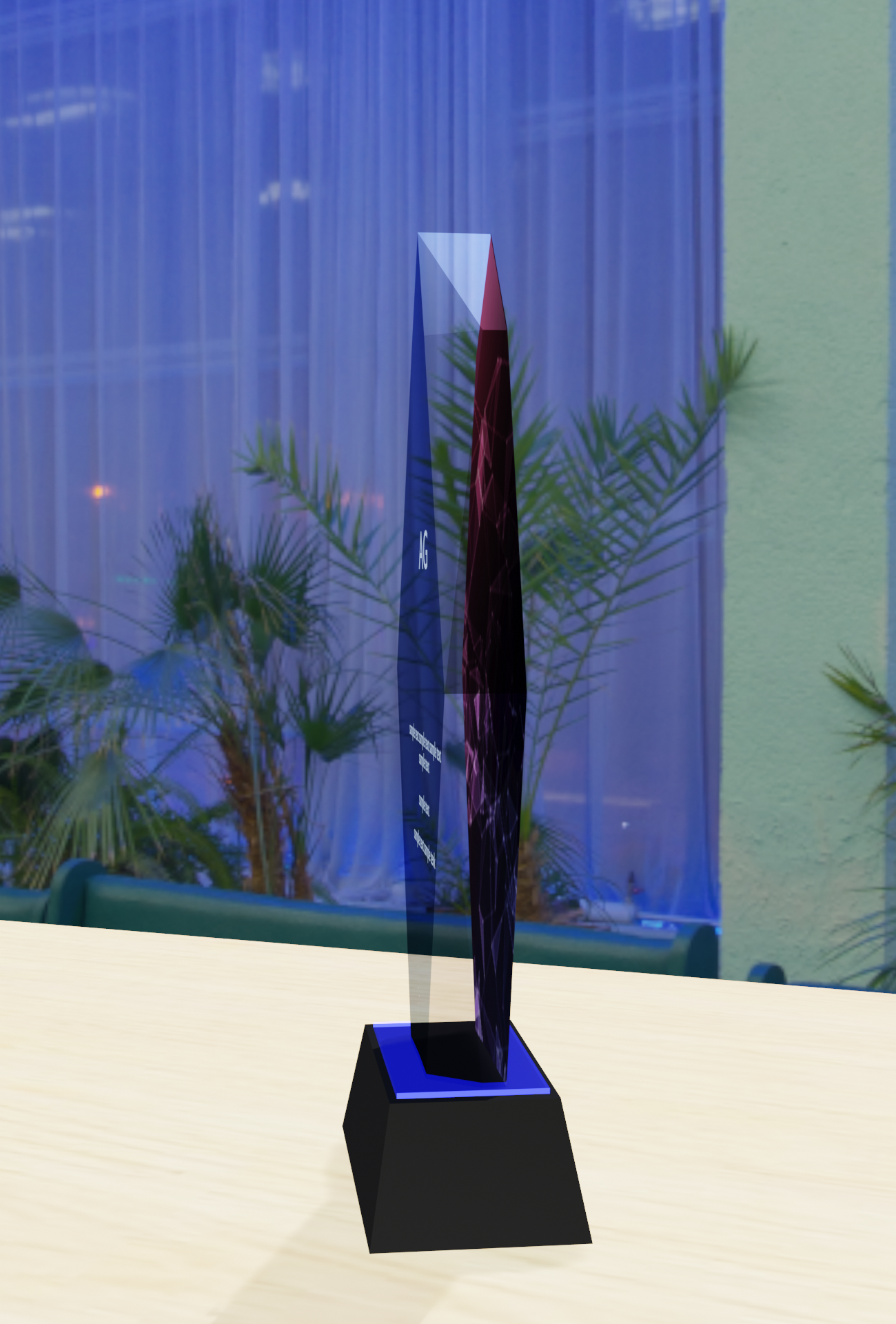 Plakat Akrilik Segi 7 bevel - Pusat dan Tempat Pembuatan Penjualan ...