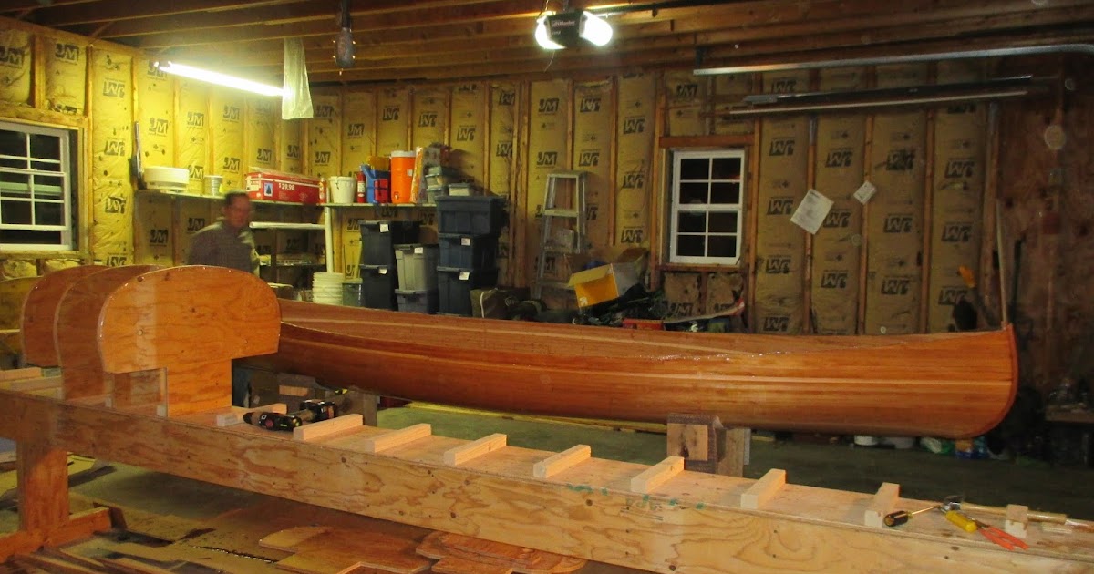 Backyard Excursions: Canoe Building: Fairing the inside of the Hull
