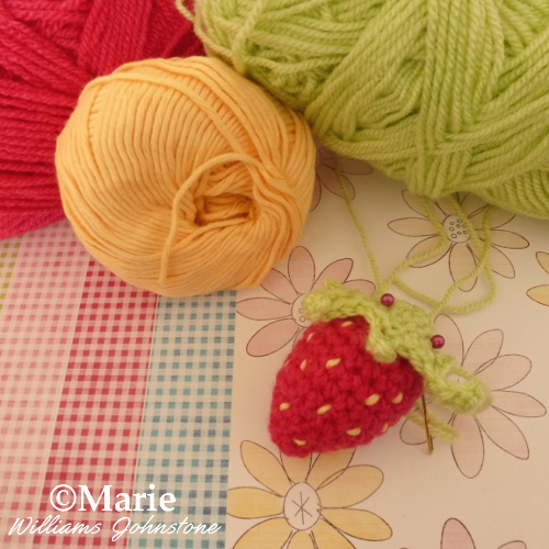 Free Mini Crochet Strawberry Pattern