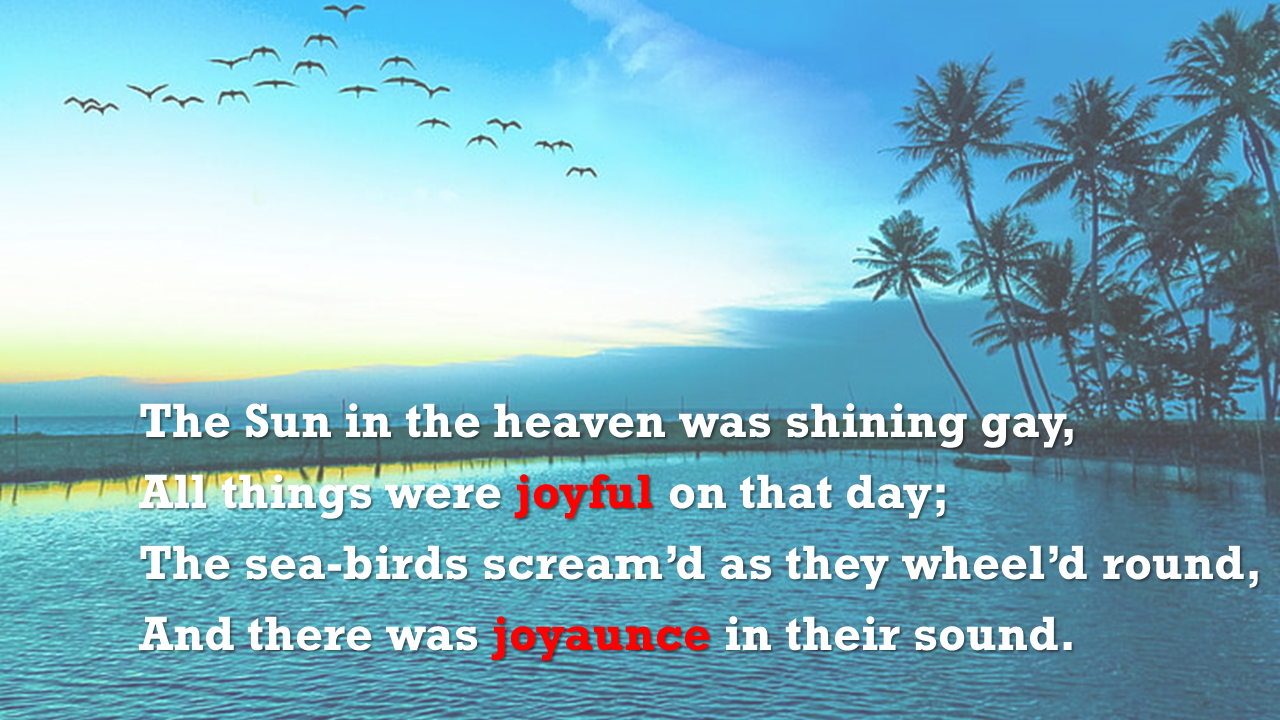 Inchcape Rock by Robert Southey