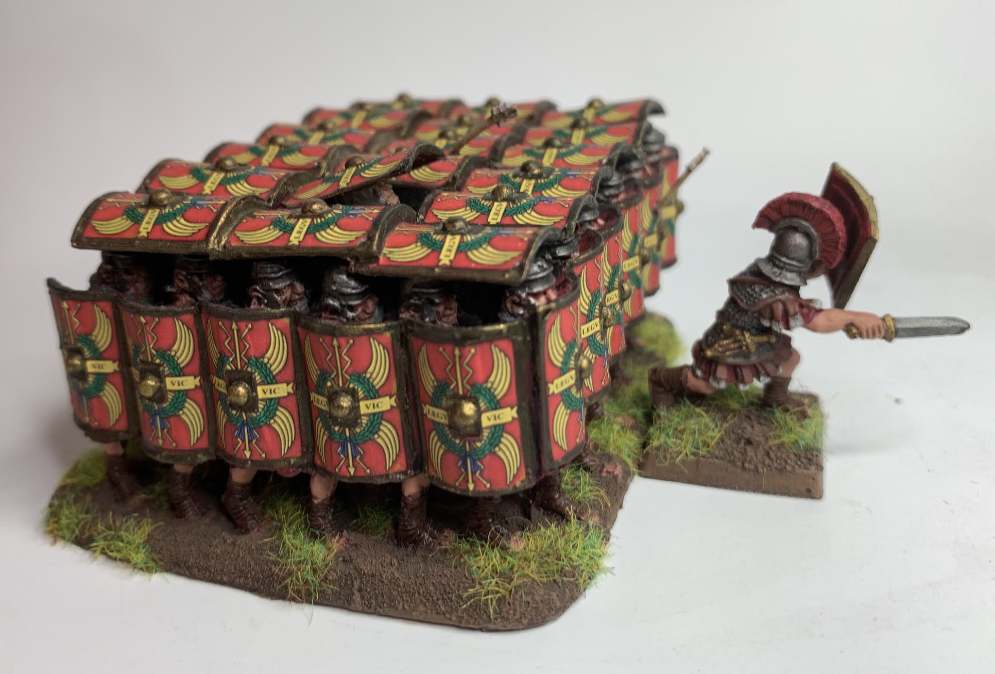 Blue Max Miniatures: Roman Testudo