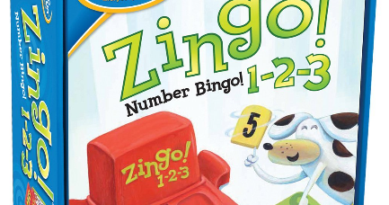 The Playful Otter: ZINGO! Number BINGO 1-2-3