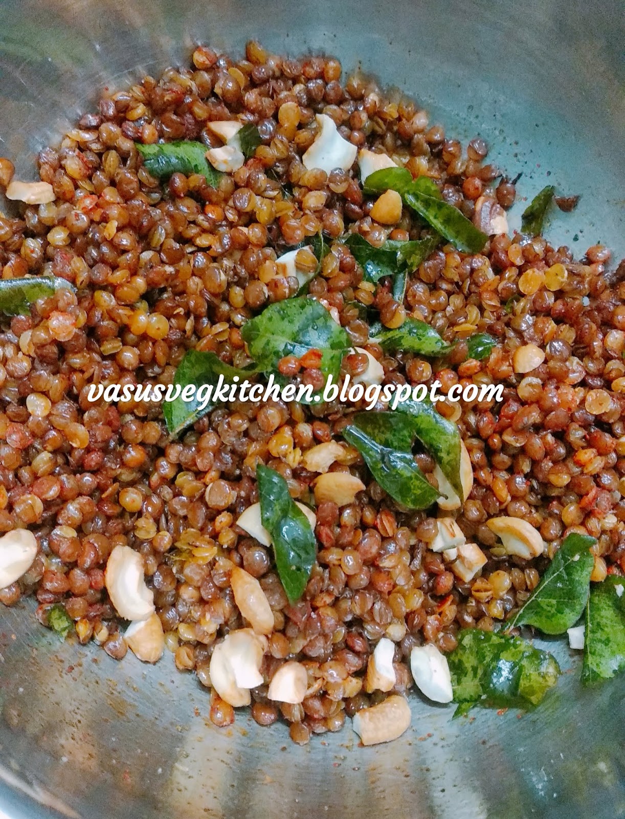 Vasusvegkitchen: DalMoth Namkeen || how to prepare whole masoor dal ...