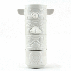 swings and arrows: Totem Pole Stacking Cups