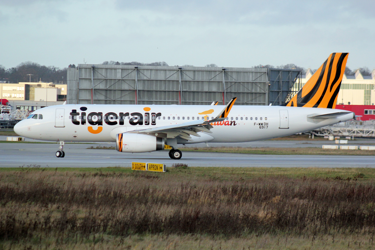 Airbus Hamburg Finkenwerder News: A320-232SL, Tigerair Taiwan, B-50011 ...