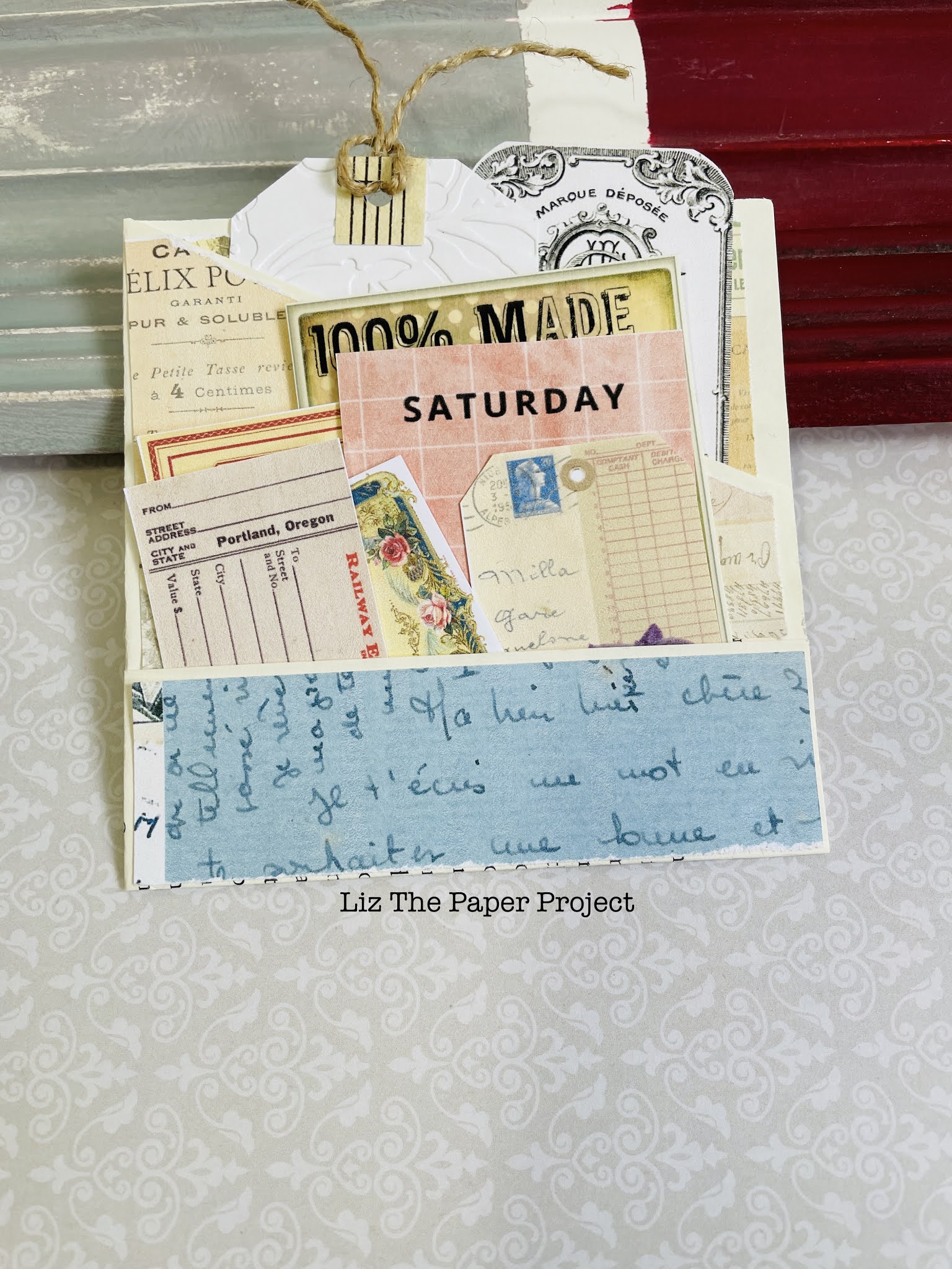 Liz The Paper Project: One Page Projects