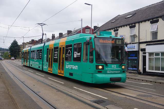 Richard's Tram Blog: SHEFFIELD SUPERTRAM 'GREEN 'UN ON 31 AUGUST 2021 ...