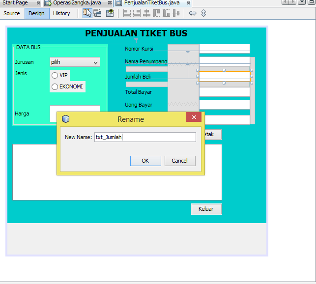 Aplikasi Sederhana Penjualan Tiket Bus