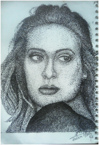 Menggambar dengan Teknik Pointilism ~ Creative Works