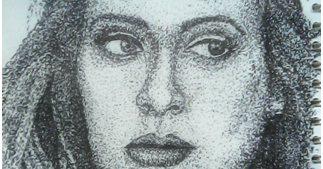 Menggambar dengan Teknik Pointilism ~ Creative Works