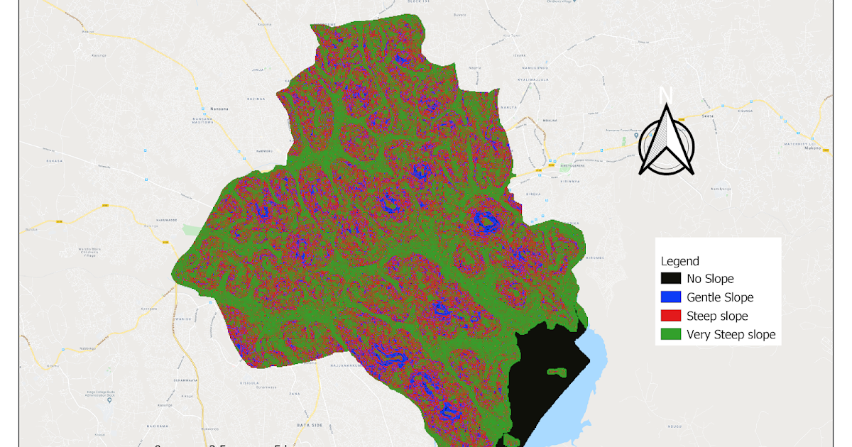 Creating A Slope Map In Qgis Tutorial Creating A Slope Map In Qgis Tutorial