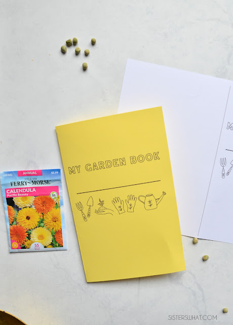 Printable Garden Book for Kids a Nature Journal - Sisters, What!