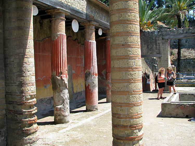 The Bell Curve of Life: Herculaneum: House of the Relief of Telephus