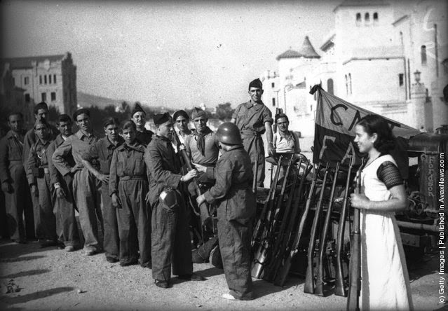 Black and White Photos of Spanish Civil War, ca. 1936-1939 ~ Vintage ...