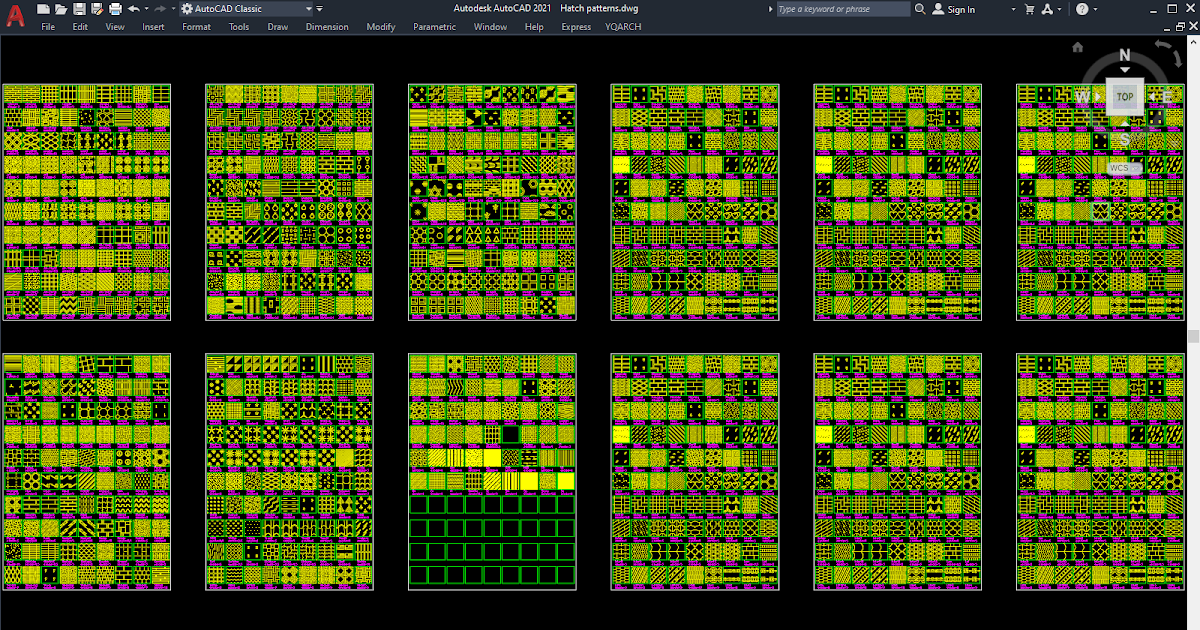 +900 Free Autocad Hatch Patterns [PAT, DWG]