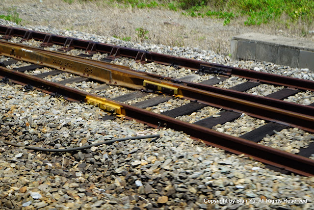 Blair's 鐵道攝影: 台鐵 IRJ 軌道絕緣接頭 TRA IRJ, Insulated Rail Joint