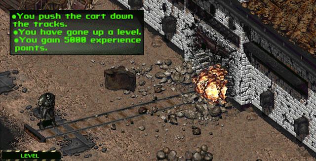 Fallout 2: How do you get into the Mariposa Military Base? (Mining Cart ...