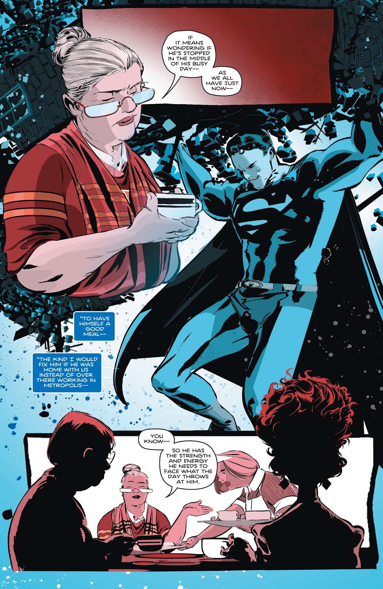 Weird Science DC Comics: PREVIEW: Superman Red & Blue #2