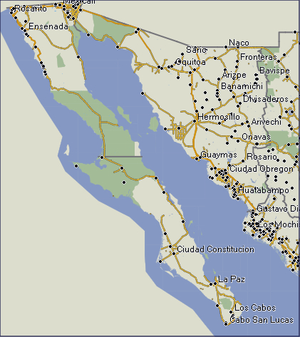 GPSTravelMaps.com: Mexico GPS Map