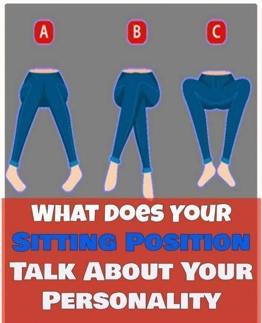 This Is What Your Sitting Position Reveals About Your Personality