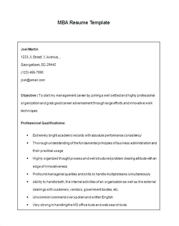 Standard Resume Examples 2019 - Resume Templates
