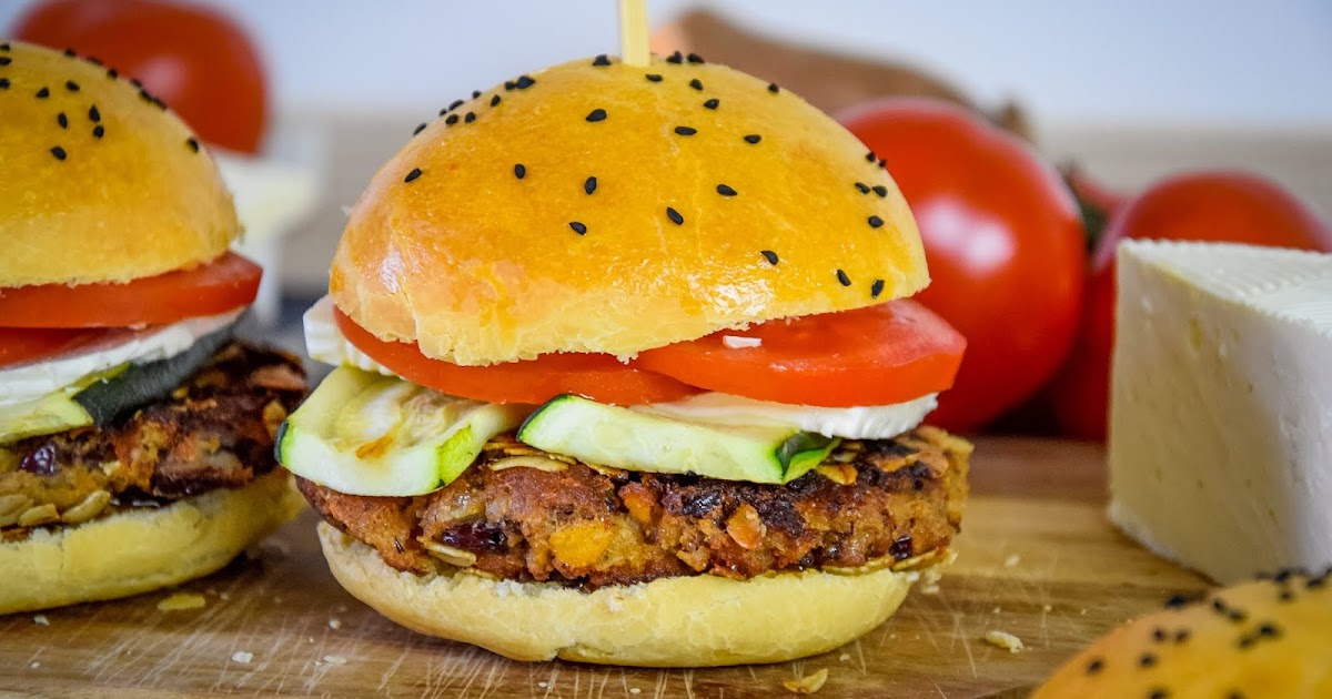 kiras_bakery: Vegetarische Burger/ Sweet-Patato Burger