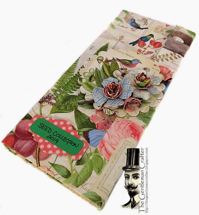 The Gentleman Crafter: Graphic 45 Spring Seed Journal Tutorial