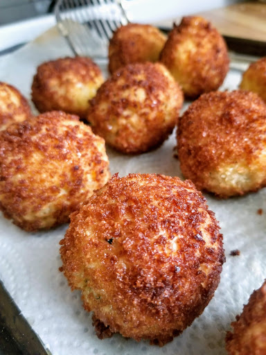 Hot and Cold Running Mom - Just my Stuff: Lemon Arancini Rice Balls