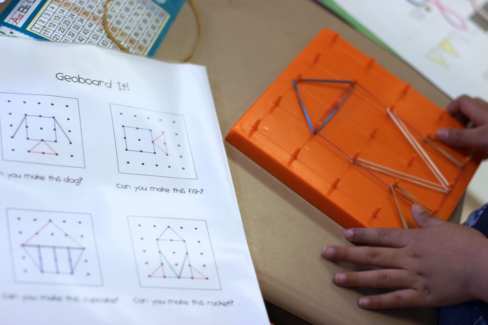 GeoBoard Activities and Fun! : Blue Skies with Jennifer White